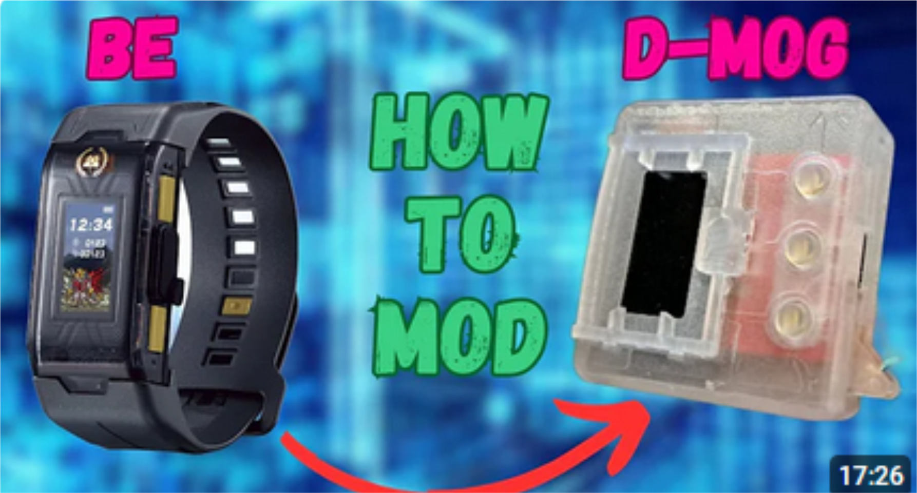 CONVERTING A VITAL BRACELET BE INTO A D-MOG DIGIVICE